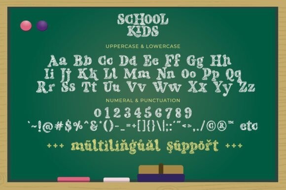 School Kids Font - Free Font