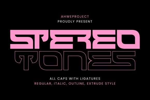 Stereotones Font - Free Font