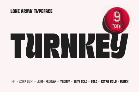 Turnkey Font - Free Font