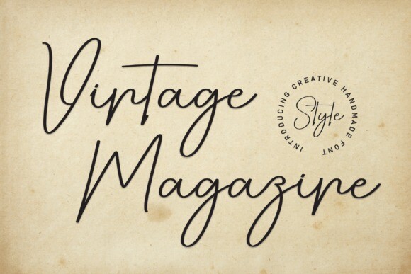 Vintage Magazine Font - Free Font
