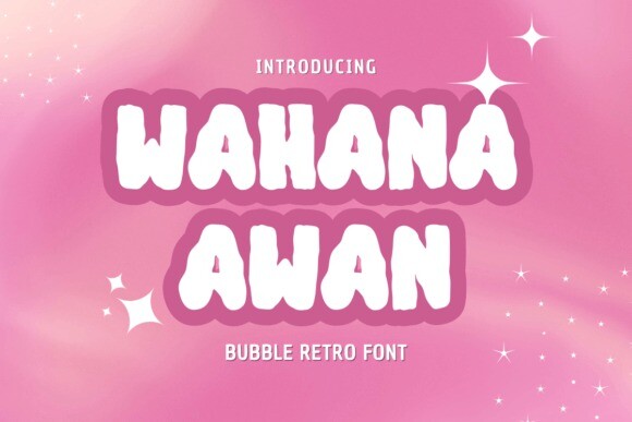 Wahana Awan Font - Free Font