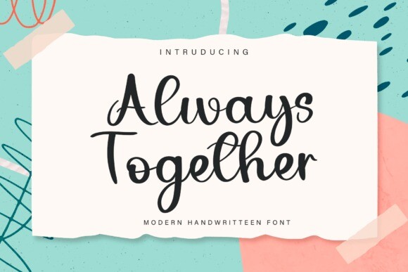 Always Together Script Font - Free Font