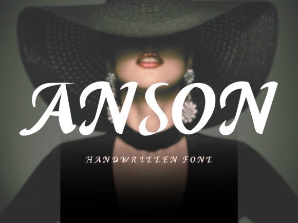 Anson Font - Free Font