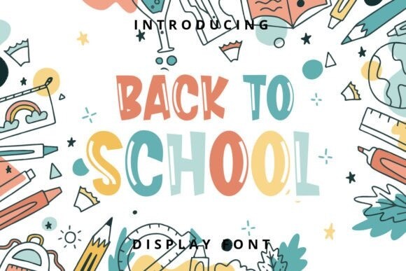 Back To School Typeface - Free Font
