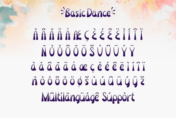 Basic Dance Font - Free Font