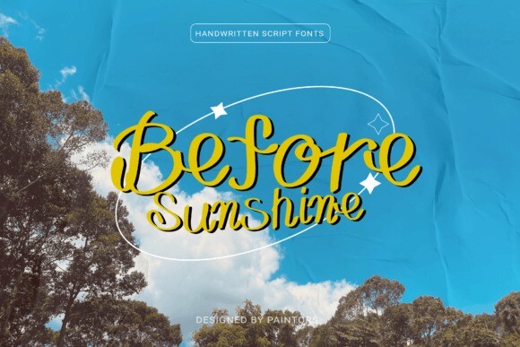 Before Sunshine Font - Free Font