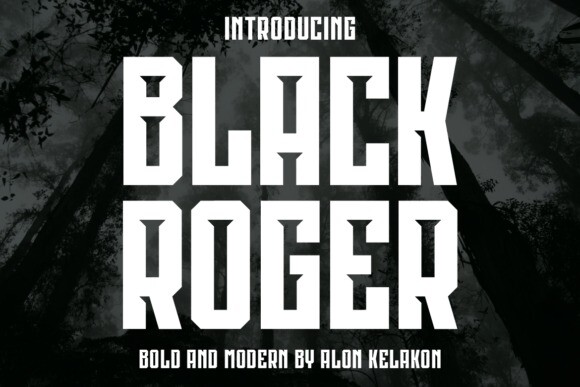 Black Roger Font - Free Font