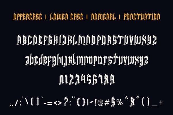 Black Wolf Font - Free Font