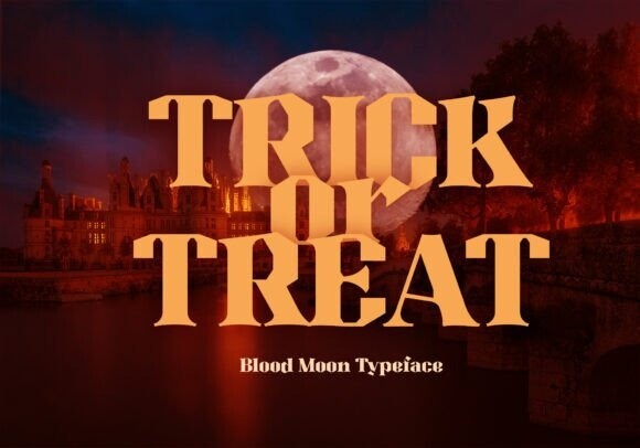 Blood Moon Typeface - Free Font
