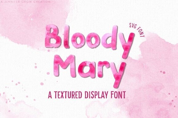Bloody Mary Font - Free Font