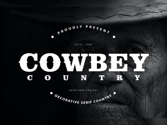 Cowbey Country Font - Free Font