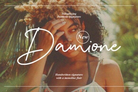 Damione Signature Font - Free Font