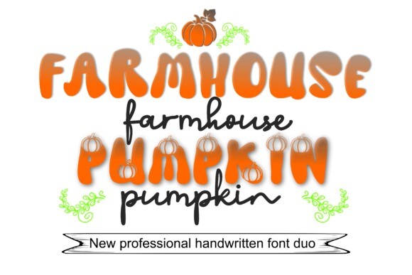 Farmhouse Pumpkin Font - Free Font