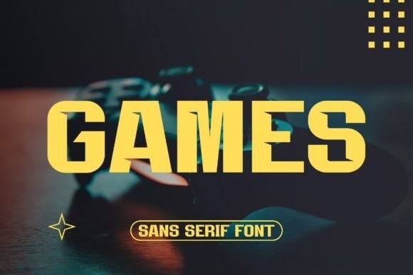 Games Font - Free Font