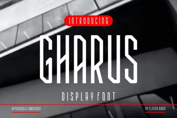 Gharus Display Font - Free Font