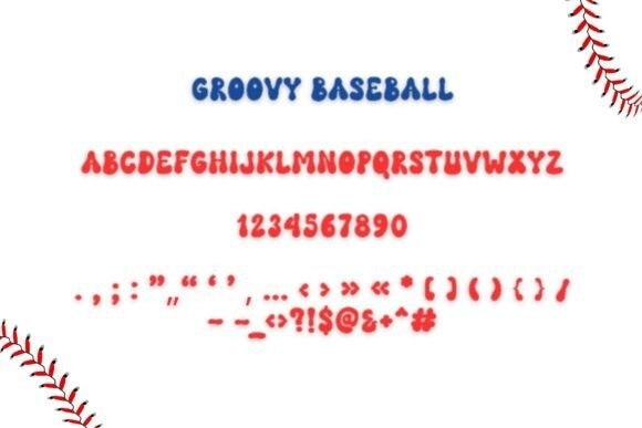 Groovy Baseball Font - Free Font