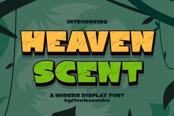 Heaven Scent Font - Free Font