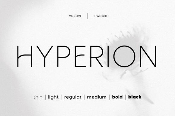 Hyperion Font - Free Font