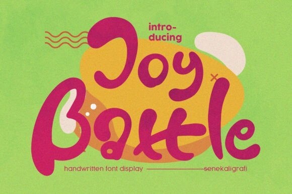 Joy Battle Font - Free Font