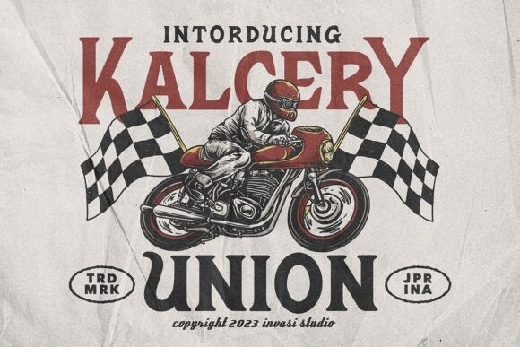 Kalcery Union Font - Free Font