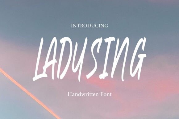 Ladusing Font - Free Font