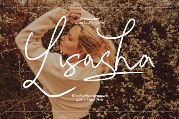 Lisasha Signature Font - Free Font
