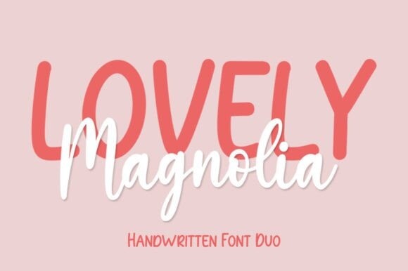 Lovely Magnolia Font - Free Font