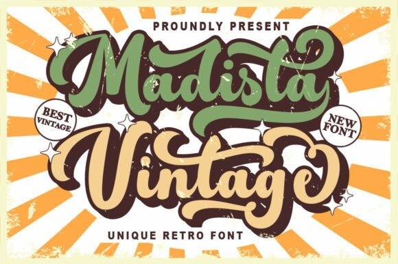 Madista Vintage Font - Free Font