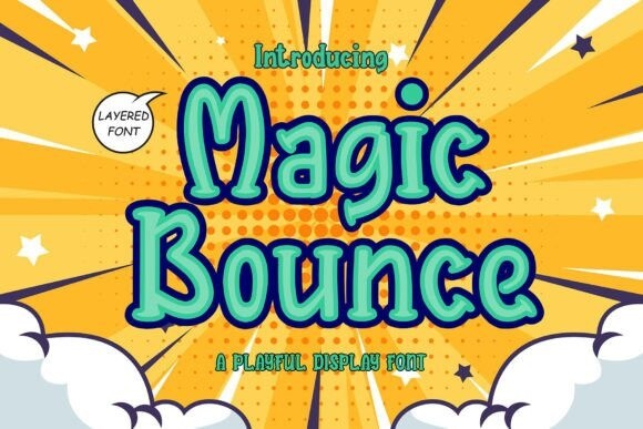 Magic Bounce Font - Free Font