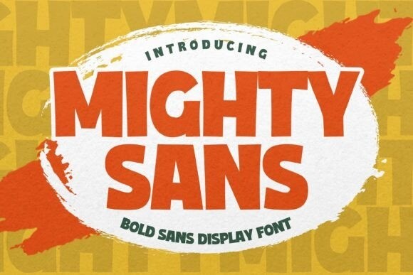 Mighty Sans Font - Free Font