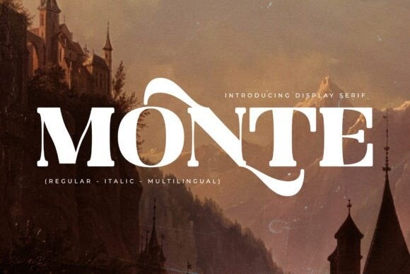 Monte Font - Free Font