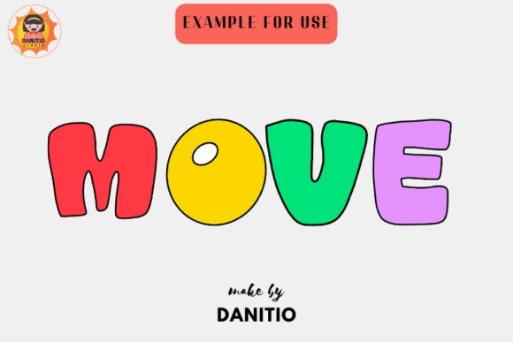 Move Font - Free Font