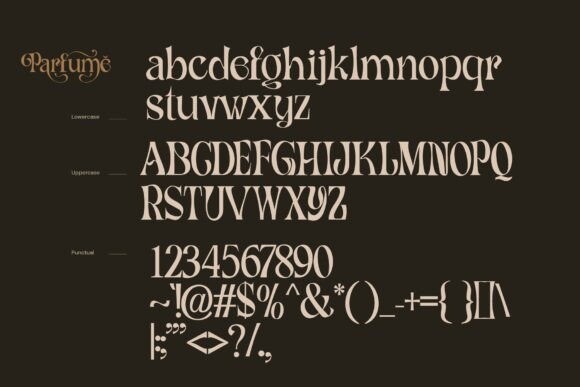 Parfume Font - Free Font