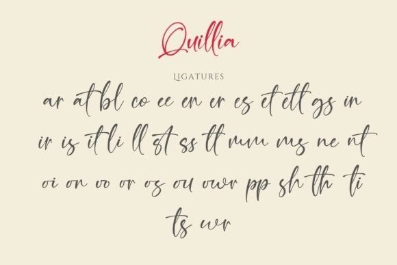 Quillia Font - Free Font