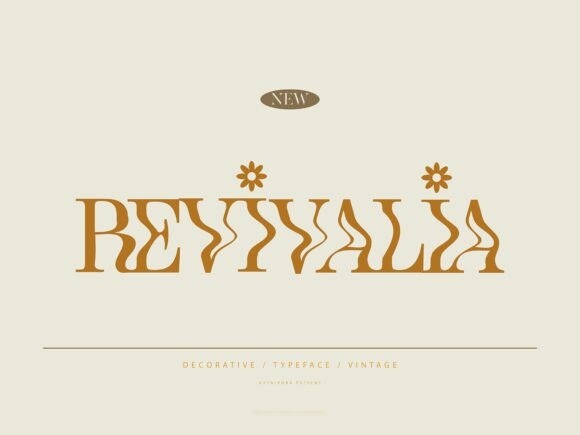 Revivalia Font - Free Font
