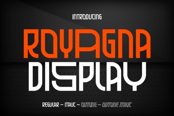 Royagna Font Family - Free Font