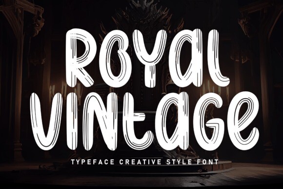 Royal Vintage Typeface - Free Font