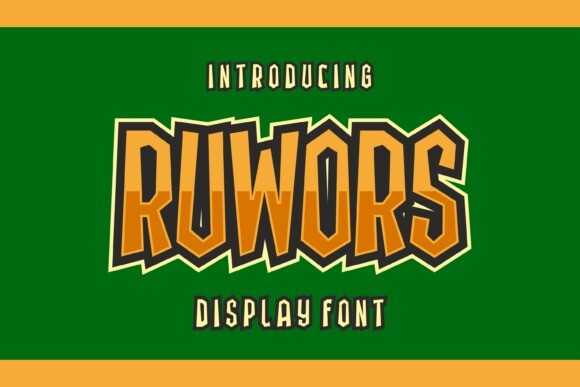 Ruwors Font - Free Font