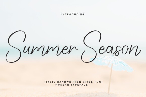 Summer Season Script Font - Free Font