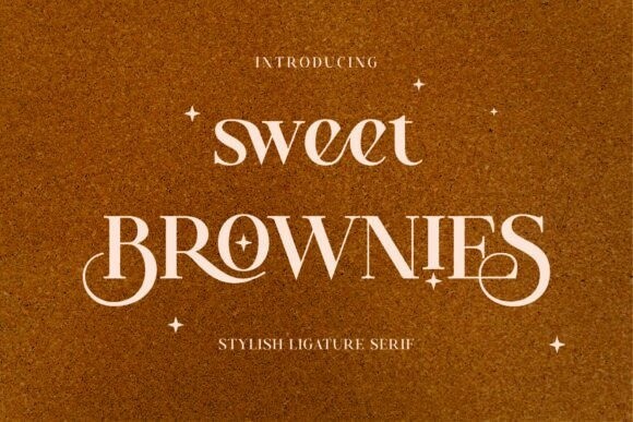 Sweet Brownies Font - Free Font