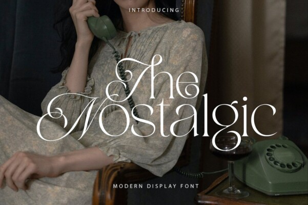 The Nostalgic Font - Free Font