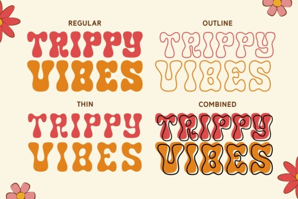 Trippy Vibes Font - Free Font