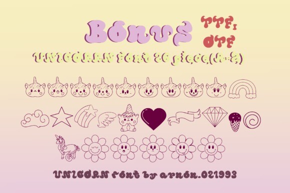 Unicorn Chic Font - Free Font