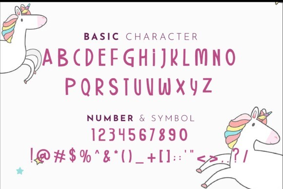 Unikorn Flexible Font - Free Font