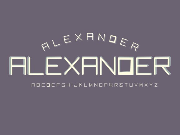 Alexander Display Font - Free Font