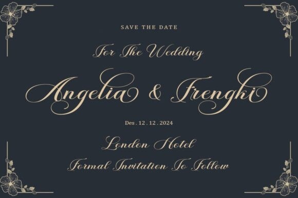 Antara Calligraphy Font - Free Font