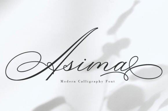 Asima Font - Free Font
