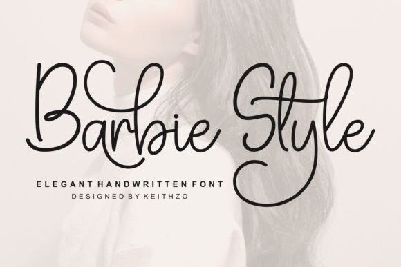 Barbie Style Font - Free Font