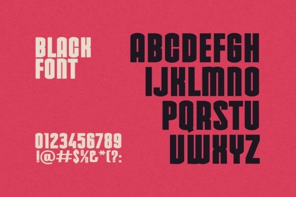 Black Sans Font - Free Font