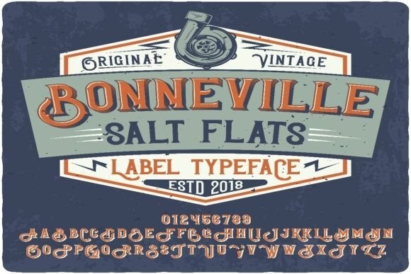 Bonneville Font - Free Font